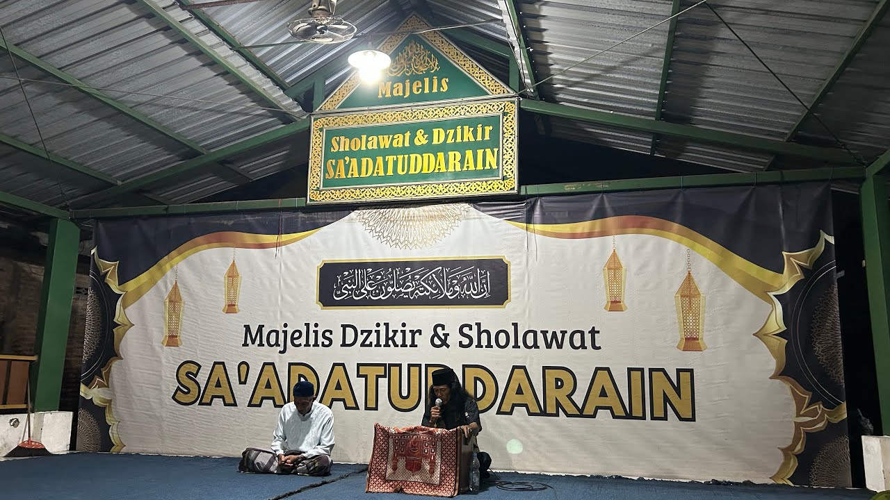Rutinan Malam Selasa Majelis Dzikir & Sholawat Sa’Adatuddarain Maredan ...