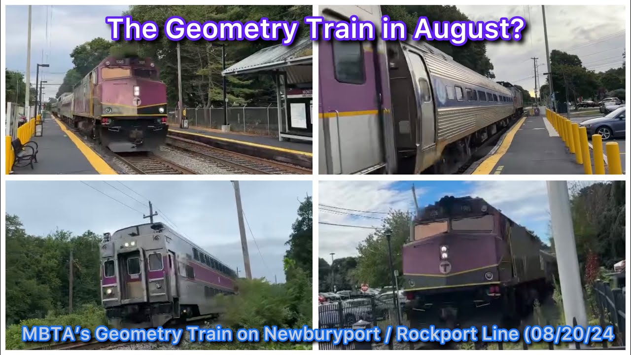 The Geometry Train in August? MBTA’s Geometry Train on Newburyport ...