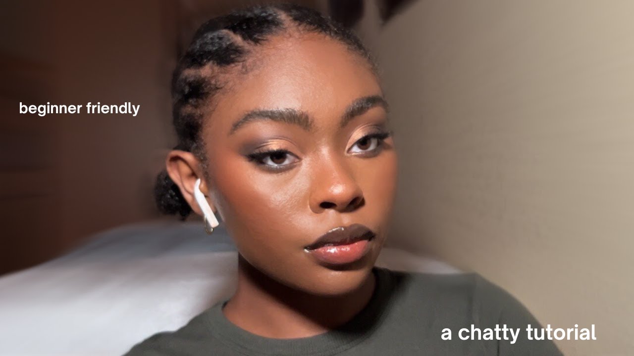 fall makeup tutorial for beginners 🍂☕️🪵 - YouTube