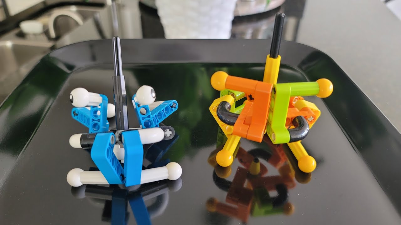 Technical LEGO: Centrifugal shape-shifter tops - YouTube