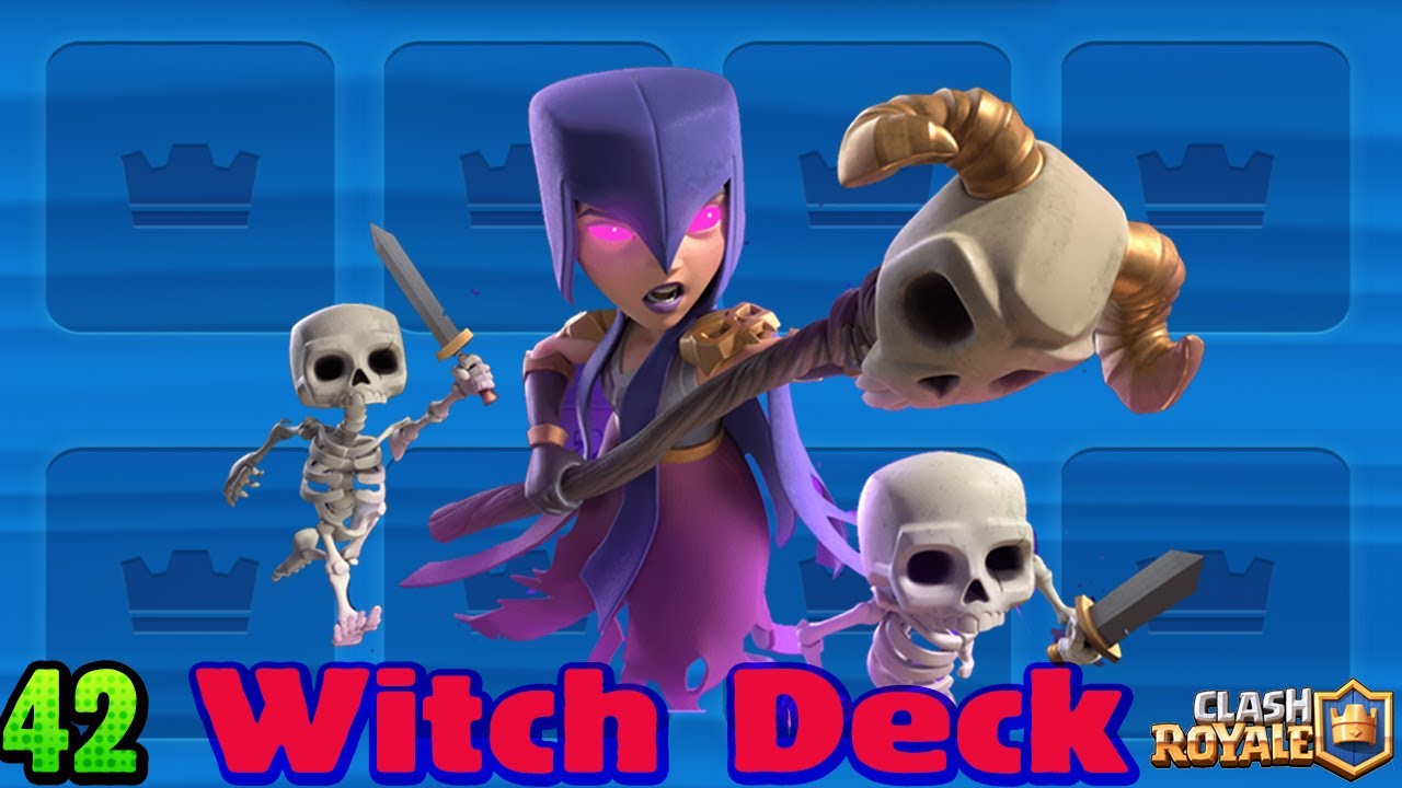 Clash Royale Witch Deck - YouTube