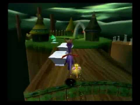 Spyro The Dragon Walkthrough Part 22- Tree Tops - YouTube