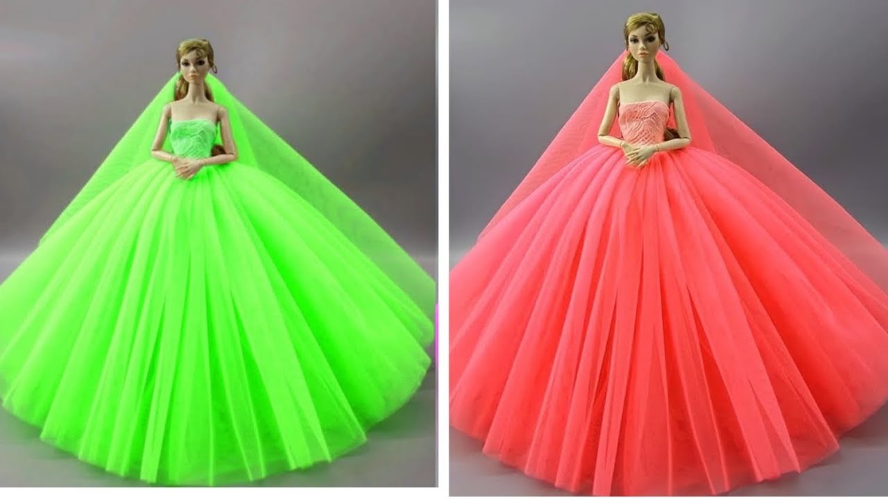 Disney Princess Doll Makeover ~ DIY Miniature Ideas for Barbie - Wig ...