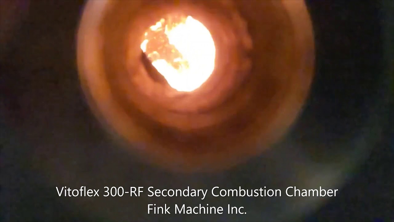 Vitoflex 300 UF Secondary Combustion - YouTube