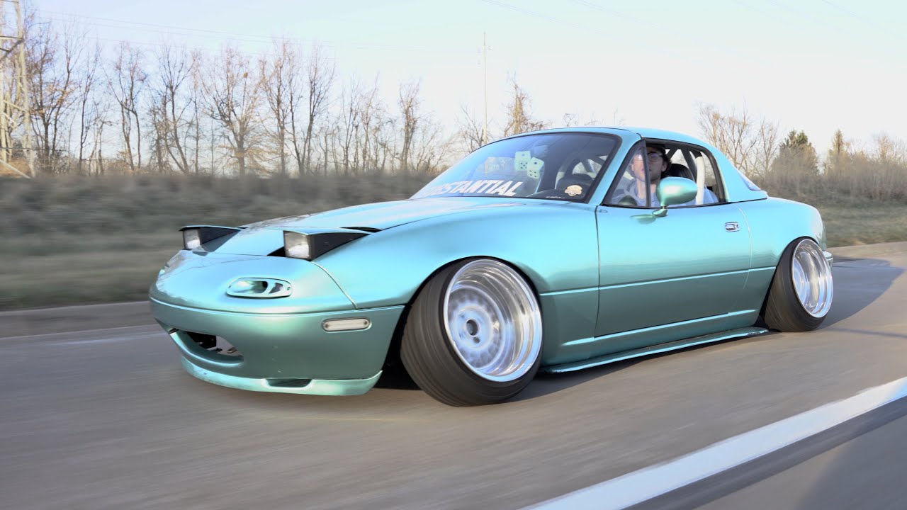 Hardest Static Miata - YouTube