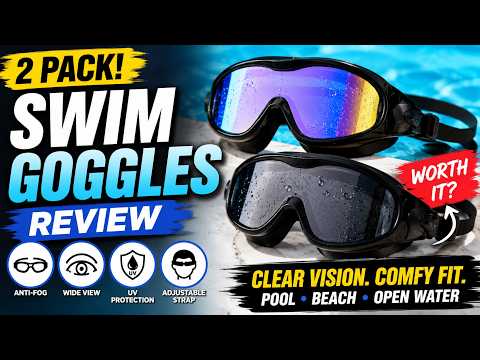 Swim Goggles 2 Pack Review (Rantizon) | Anti-Fog, Wide View, Worth It?