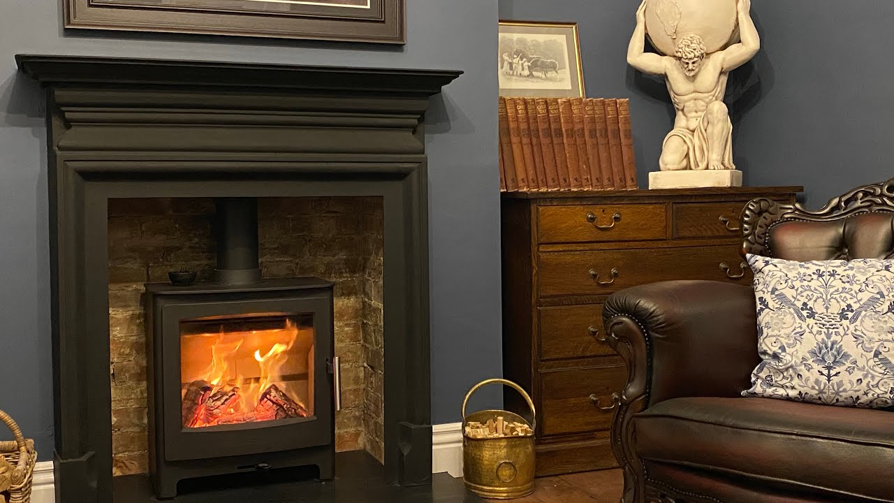 Heta Ambition 5 - 5kw Widescreen Wood Burning Stove Review - made in ...