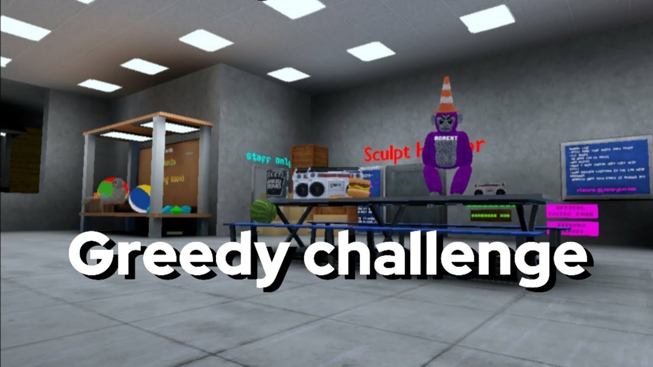 Scary Baboon (Greedy Challenge) FT. @MomentInTime - YouTube