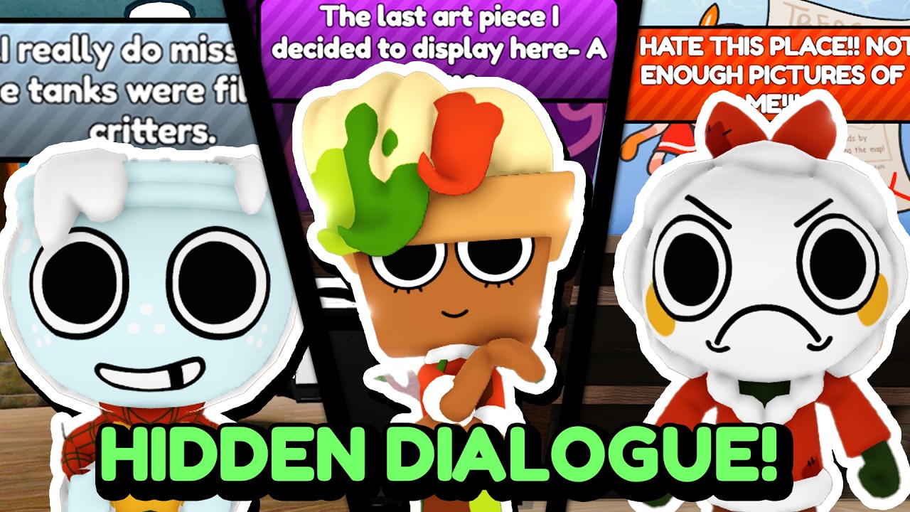 I Found SECRET DIALOGUE in the New Dandy's World Floor! - YouTube