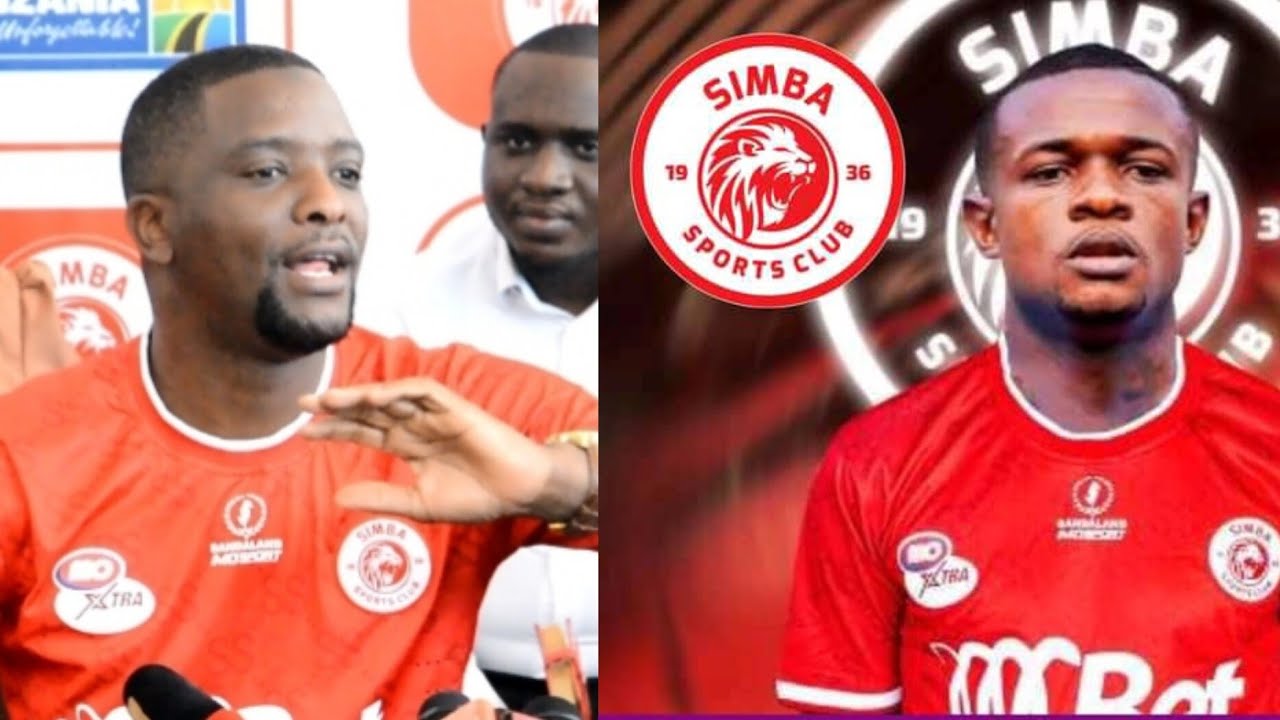 AHMED ALLY SIMBA IMEMSAJILI ELIA MPANZU/MKATABA MIAKA 2 KUTOKA AS VITA ...