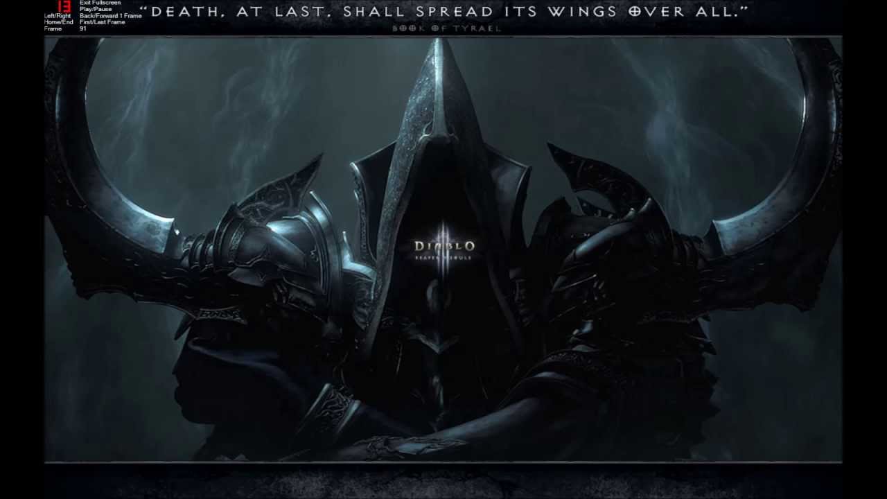 Custom Windows 7 boot screen - Diablo 3: Reaper of Souls - YouTube