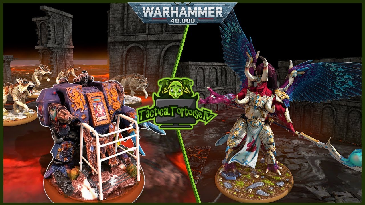 Prospero Burns Again! | Space Wolves vs Thousand Sons | T5S2 Pod 79 Round 1 | 40k Batrep - YouTube