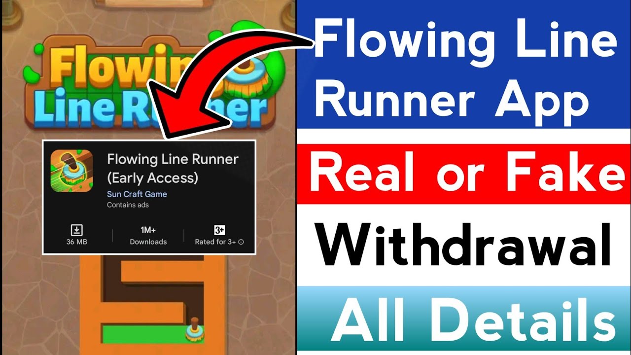 Flowing Line Runner Roblox | Flowing Line Runner App Real or Fake ...