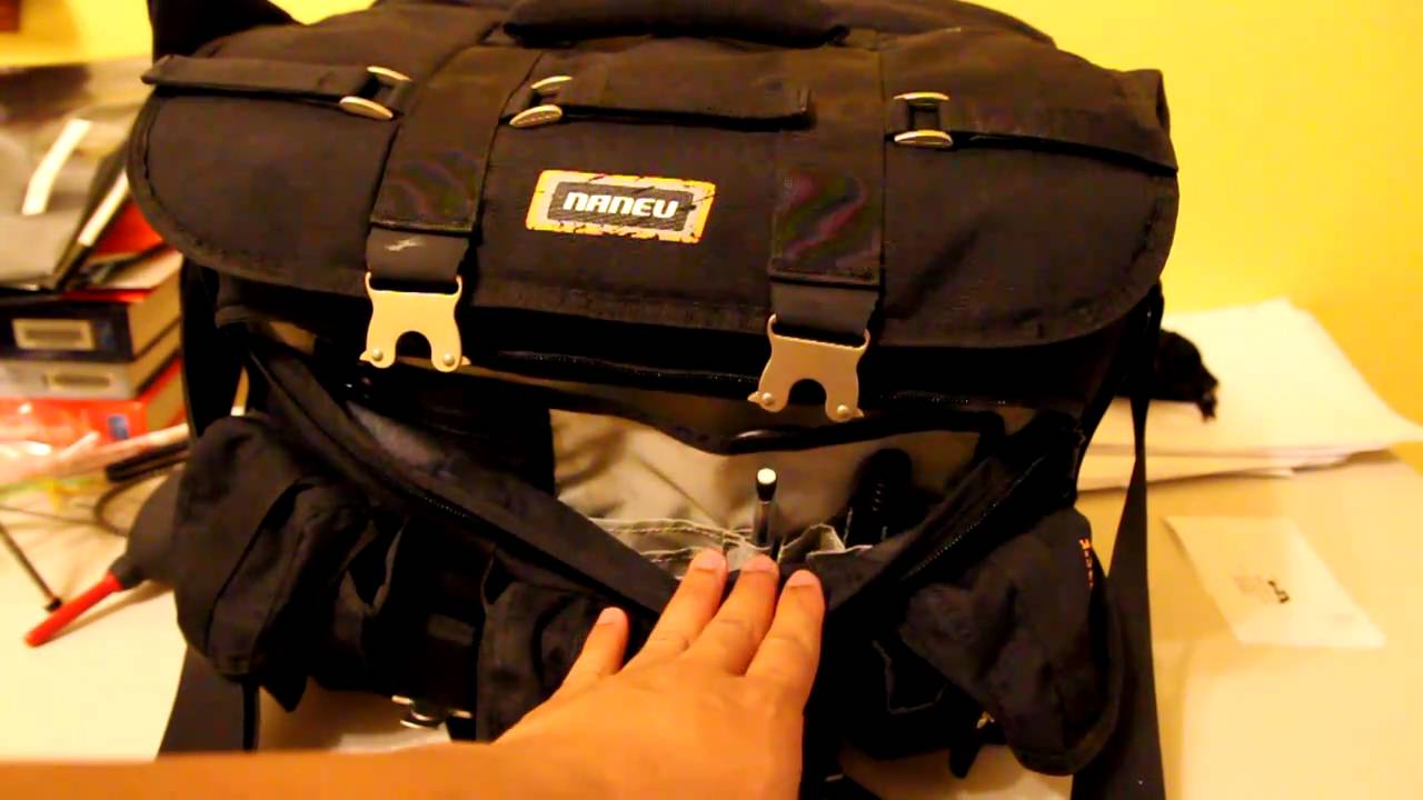 Camera Bag Review - Naneu Sahara 115F - YouTube
