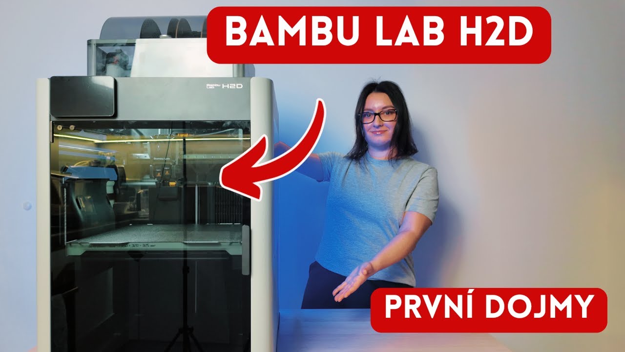 Bambu Lab H2D | První dojmy - YouTube