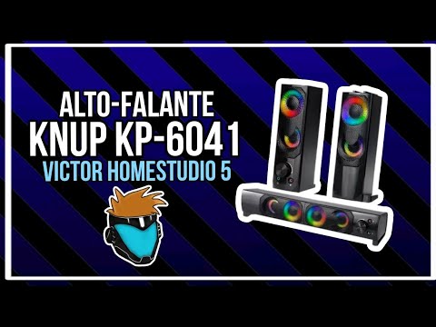 UNBOXING REVIEW Alto-falante KNUP KP-6041 (Victor Homestudio) 5 - YouTube