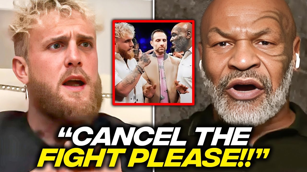 Jake Paul SCARED After Mike Tyson’s ATTACK In The FACE OFF Live! - YouTube