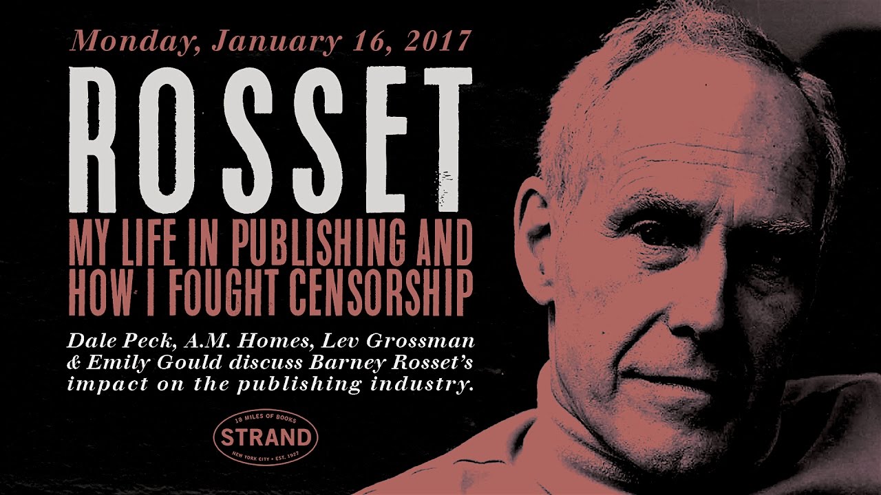 Barney Rosset: My Life in Publishing and How I Fought Censorship - YouTube