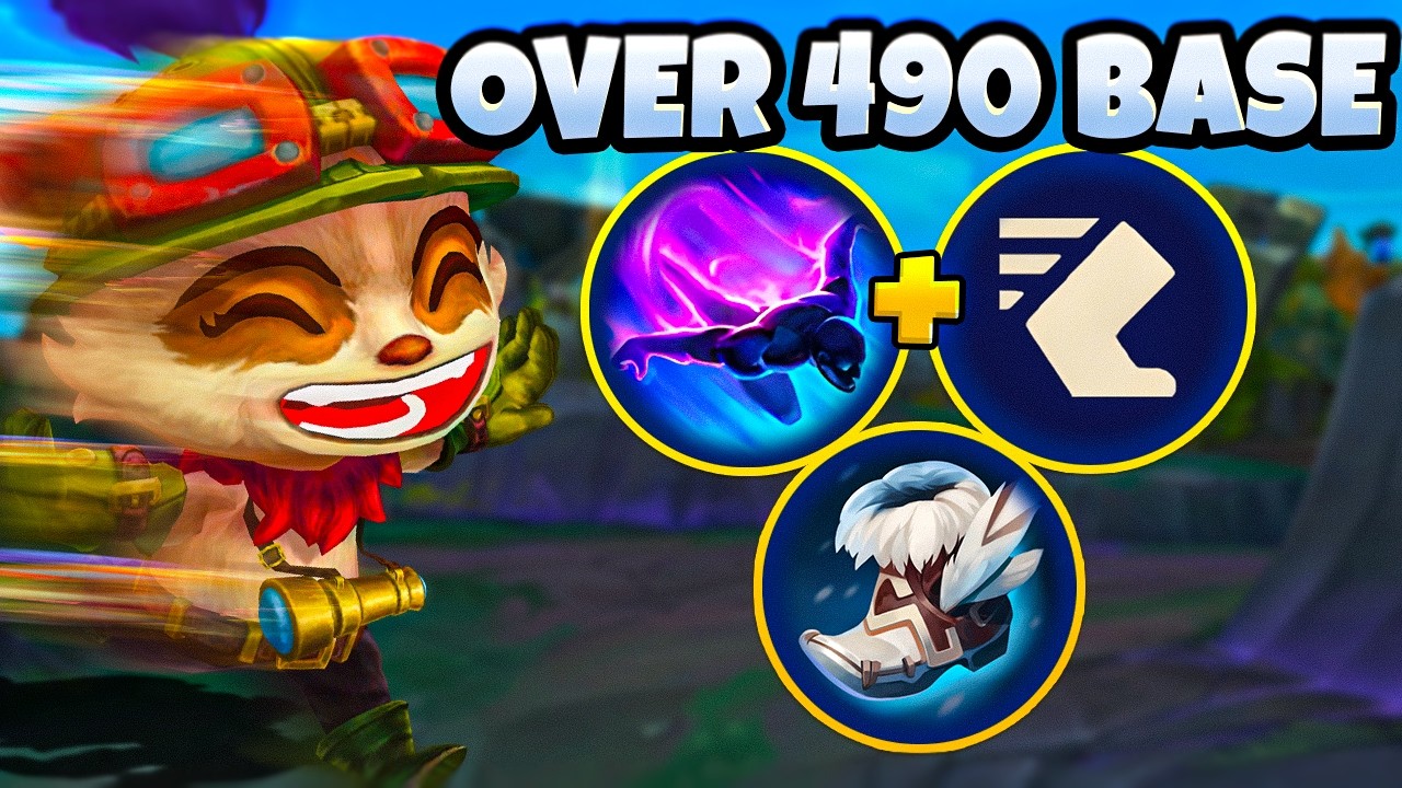 MOVEMENT SPEED IS BREAKING TEEMO - ADAPT NOW with this setup. - YouTube