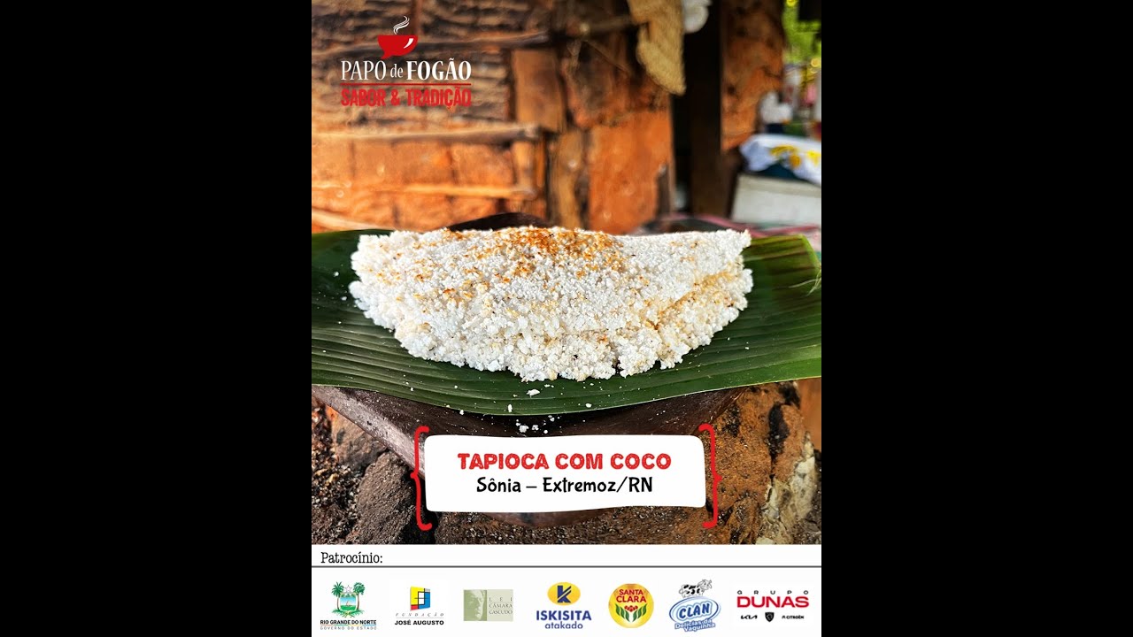 Tapioca com coco – SABOR E TRADIÇÃO - YouTube