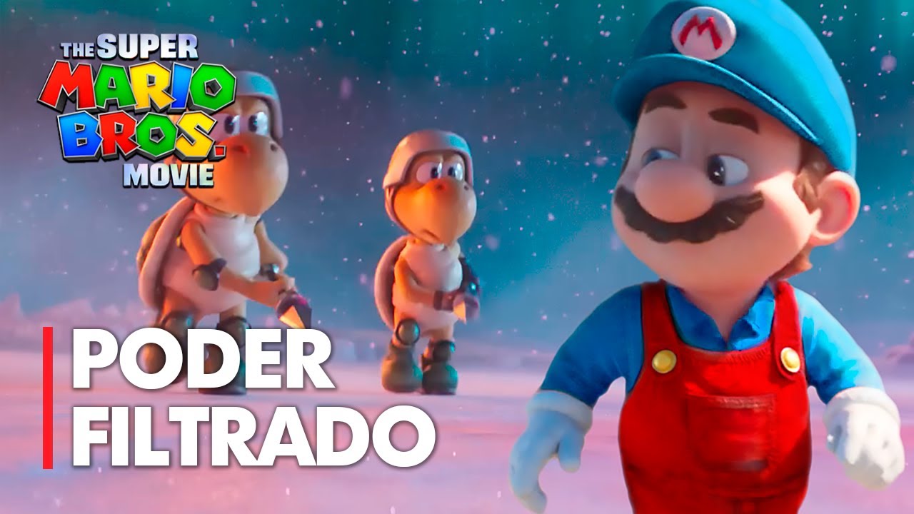 SE FILTRO MARIO DE HIELO EN SUPER MARIO LA PELÍCULA - YouTube