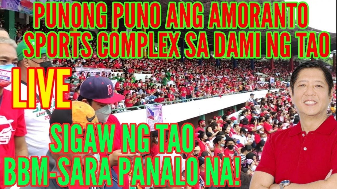 GRABE NAPUNO NG TAO ANG AMORANTO SOLID BBM-SARA UNITEAM - YouTube