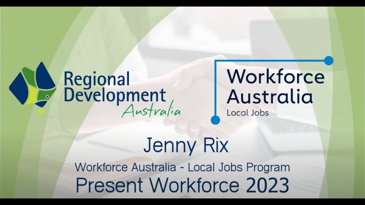 Employ Toowoomba Future of Jobs - Feb 2023 - Jennifer Rix, RDA - YouTube