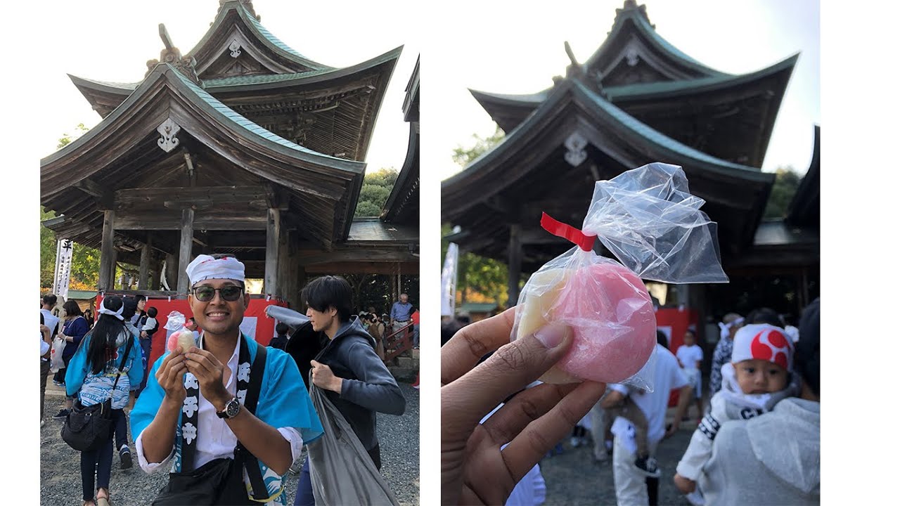 TRADISI LEMPAR MOCHI : KUIL JEPANG PART #3 (Color Grading) - YouTube