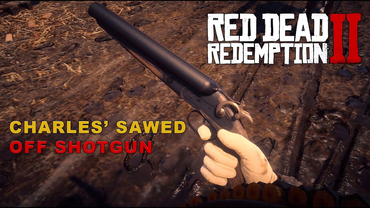 HOW TO MAKE CHARLES' SAWED - OFF SHOTGUN | Red Dead Redemption 2 - YouTube