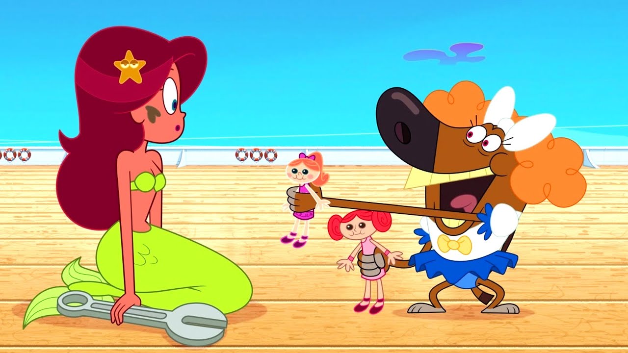 Zig & Sharko | Marina the big sister (SEASON 3) BEST CARTOON COLLECTION ...