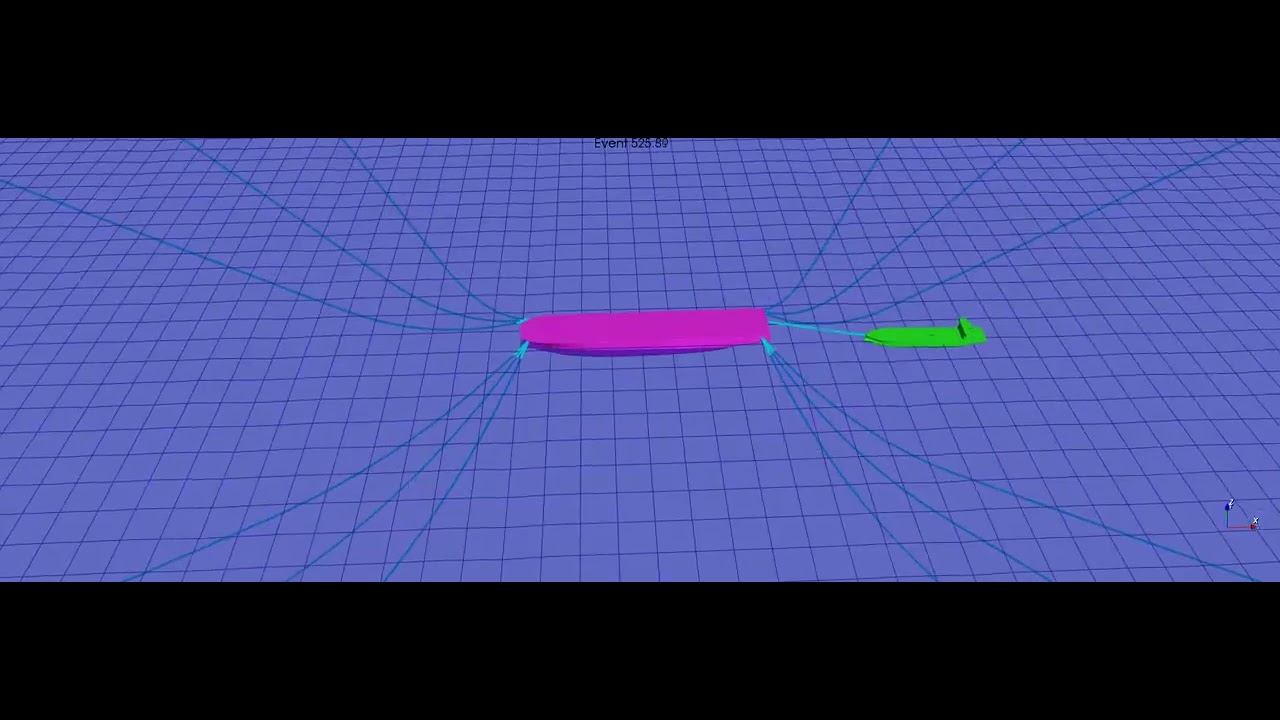 Tandem FPSO - Shuttle Tanker Analysis using MOSES Bentley - YouTube