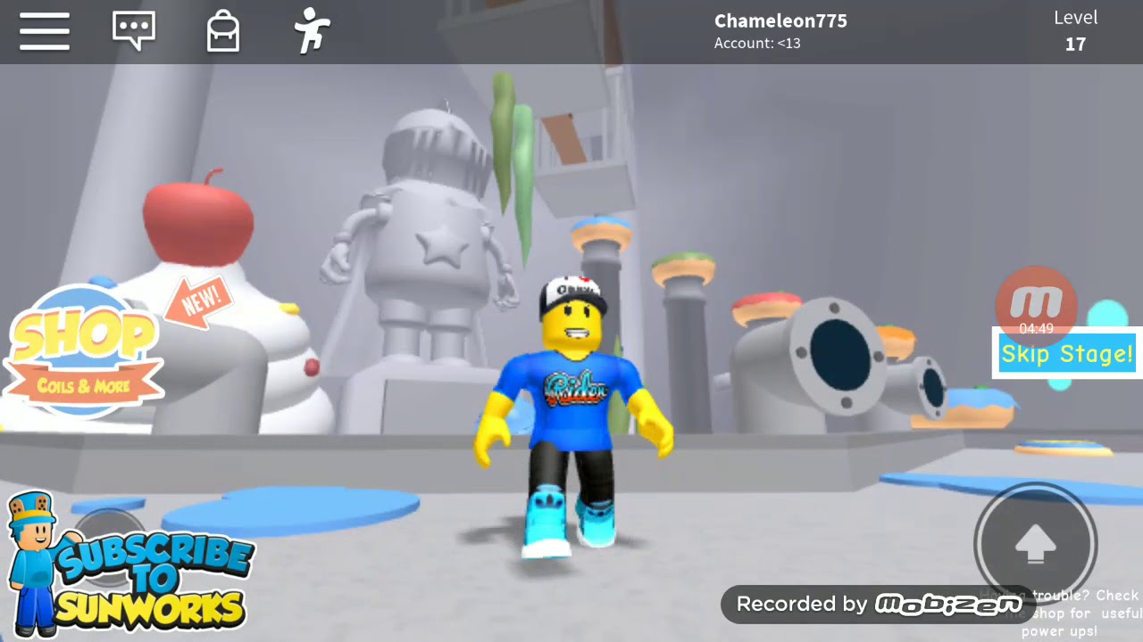 Roblox utíkám od Krále sladkostí (Sunworks obby) - YouTube
