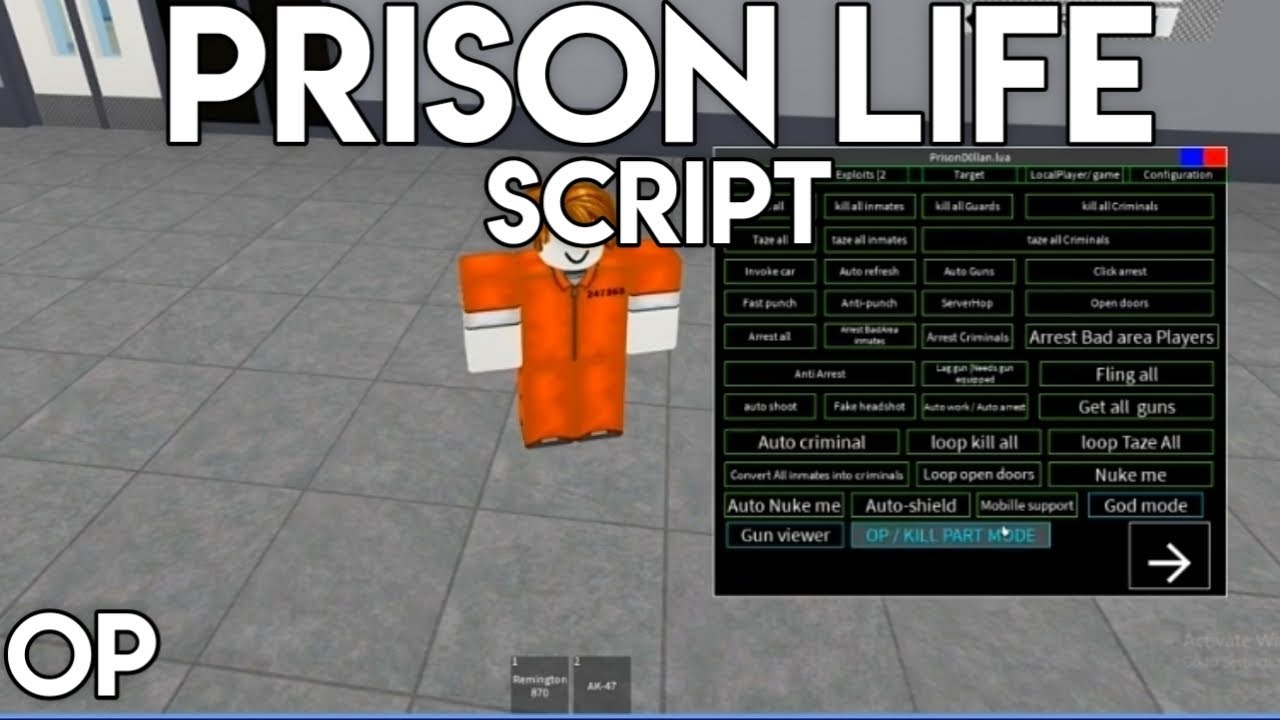 [OP] Prison Life Script New Op 🔥🔥 - YouTube