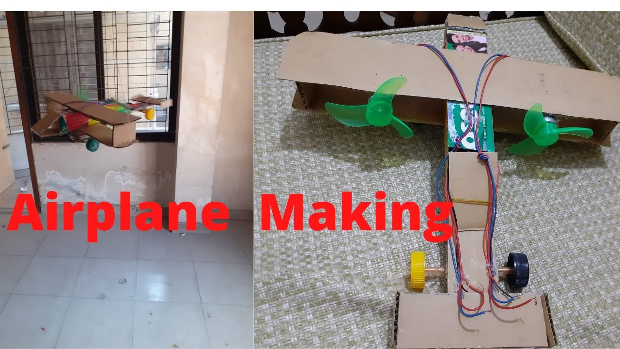 DIY Project || Airplane making at Home || Science Tribune || Episode 18 ...