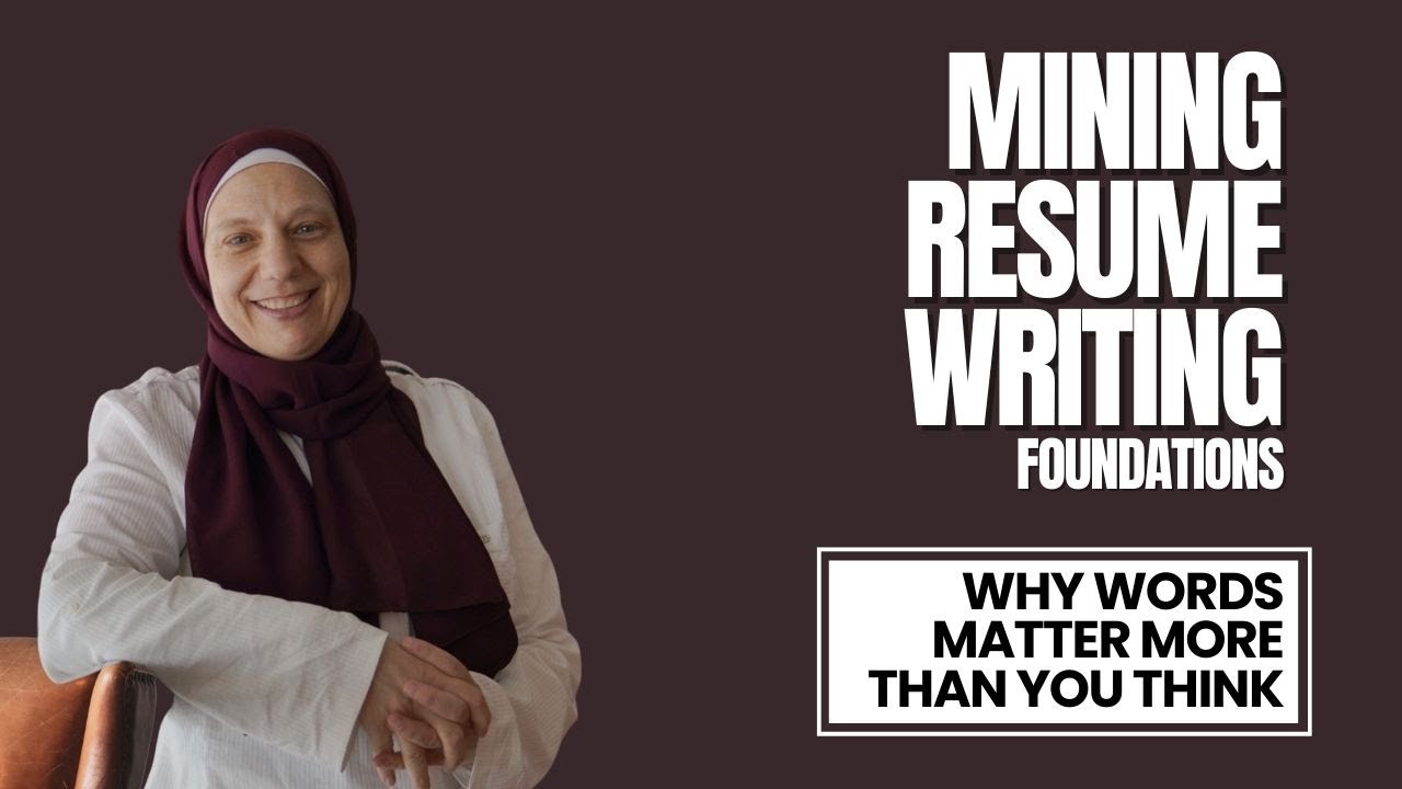 How to Write Mining Experience: Words Show Value, Not Just Tasks ...