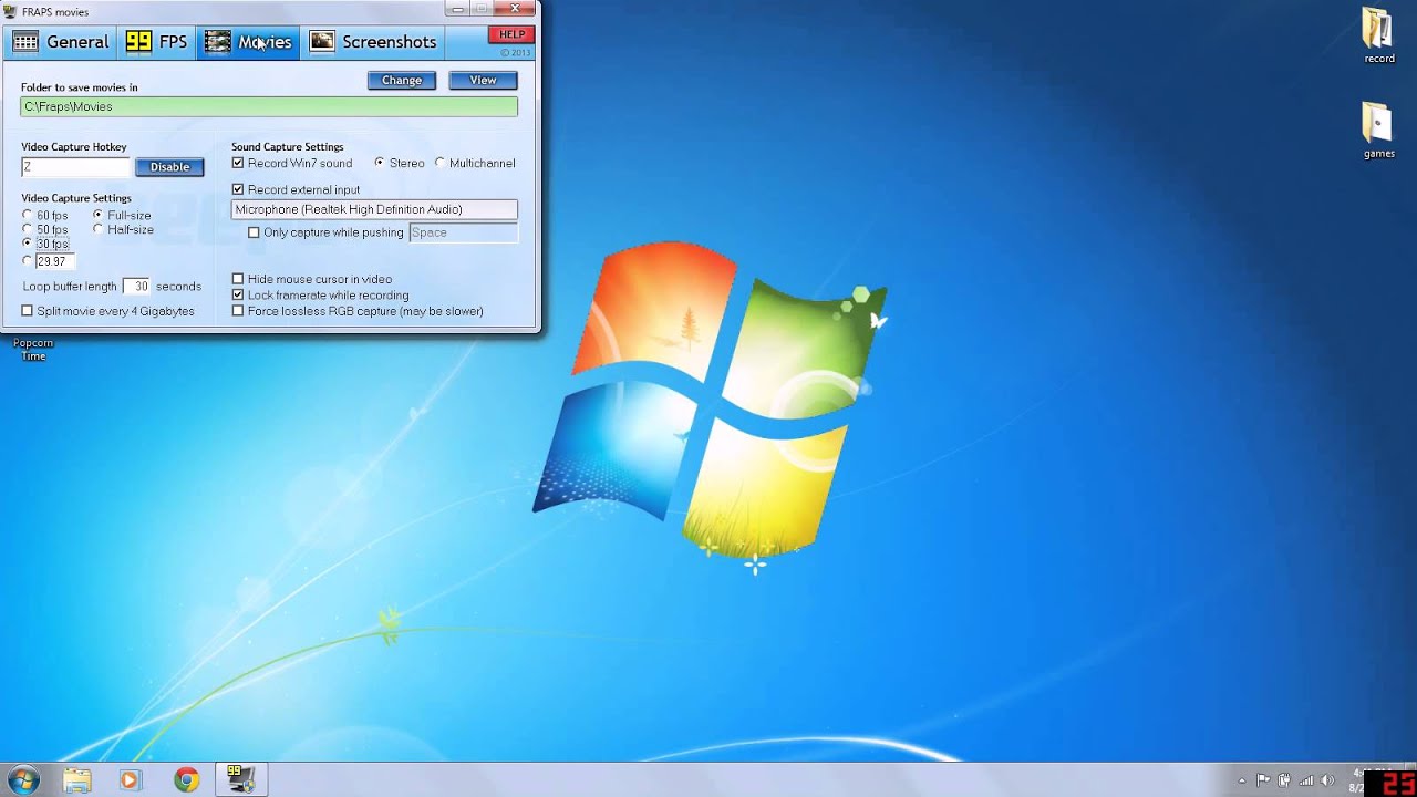 How to download fraps 3.5.99 - YouTube