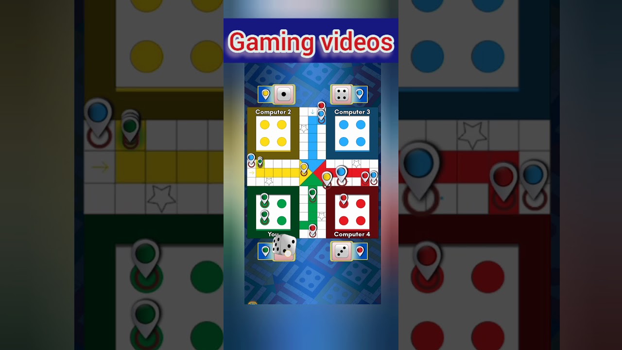 Ludo king computer challenge game very easy - YouTube