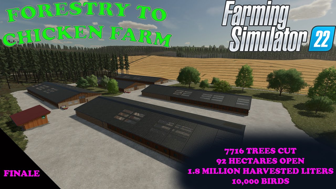 Ocean Side Forest Ep 50 The FINALE Farm Sim 22 - YouTube