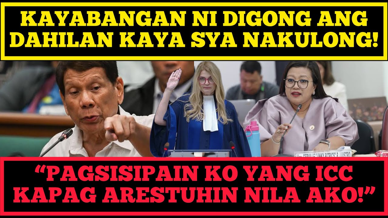 Tapang ni DUTERTE drawing lang pala? Icc pagsisipain nya pero ngayon ...