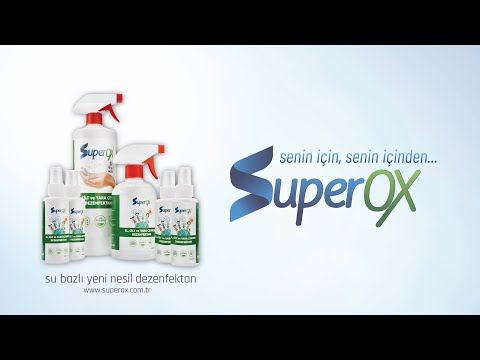 SuperOX Dezenfektan - Senin için, senin içinden...