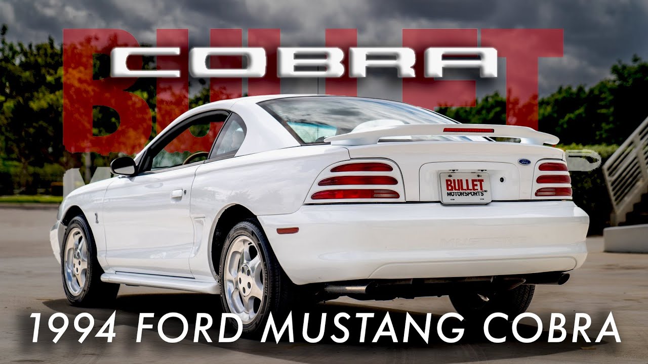 1994 Ford Mustang Cobra | [4K] | REVIEW SERIES | " The High quality ...
