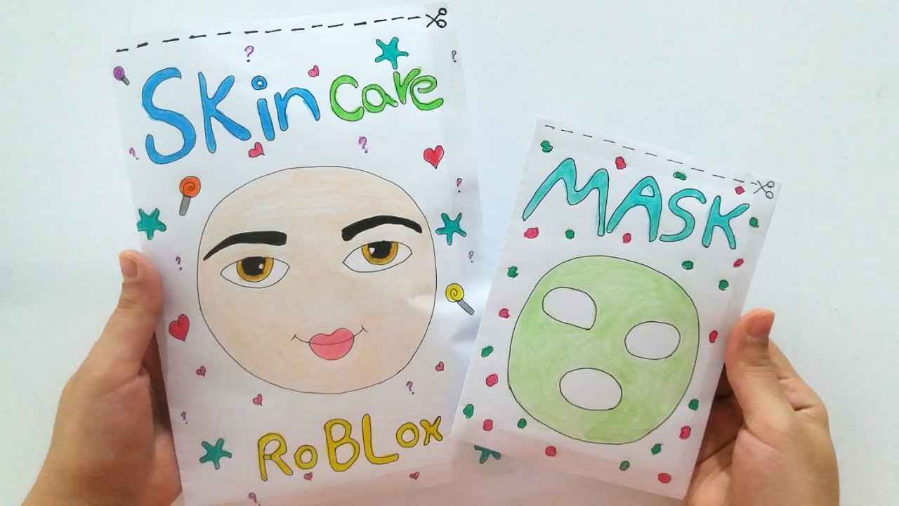 [💸paperdiy💸] Roblox skin care💦 Asmr 로블록스 피부관리 aesthetic - YouTube