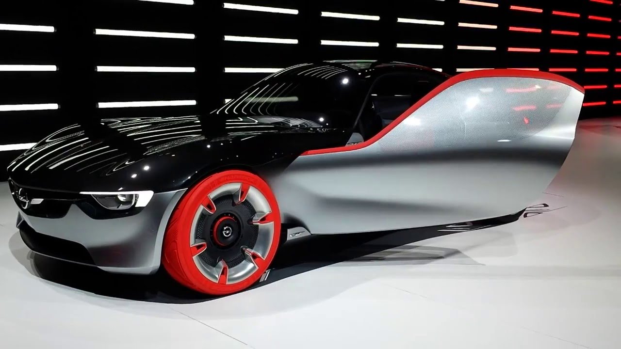 NEW PROTOTYPE #OPEL GT CONCEPT# /// - SALON DE L'AUTO GENEVE 2016 - YouTube