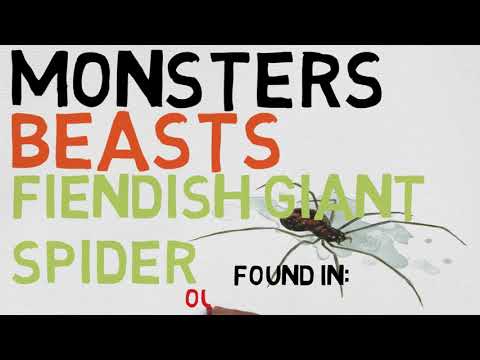 Beast #81: Fiendish Giant Spider (DnD 5E Monsters) - YouTube