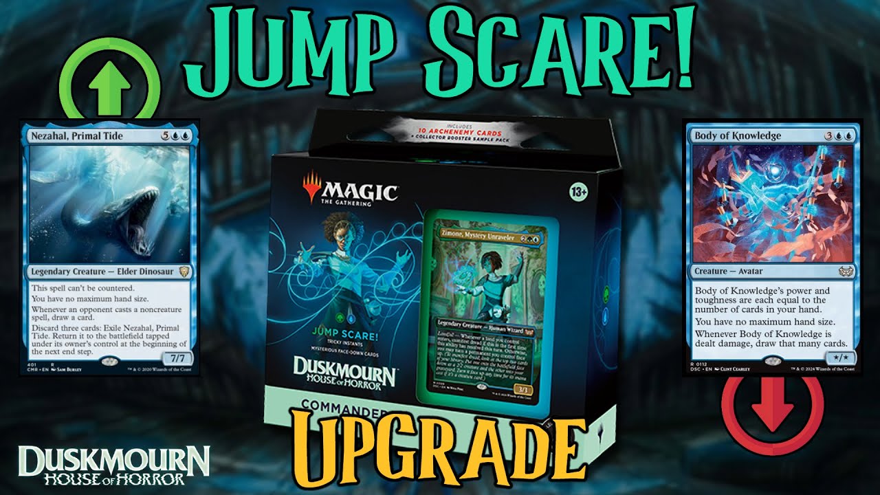 Jump Scare! Precon Upgrade - Duskmourn - MTG Commander (EDH) - YouTube