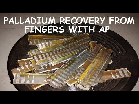 Palladium recovery from FINGERS with AP! - YouTube