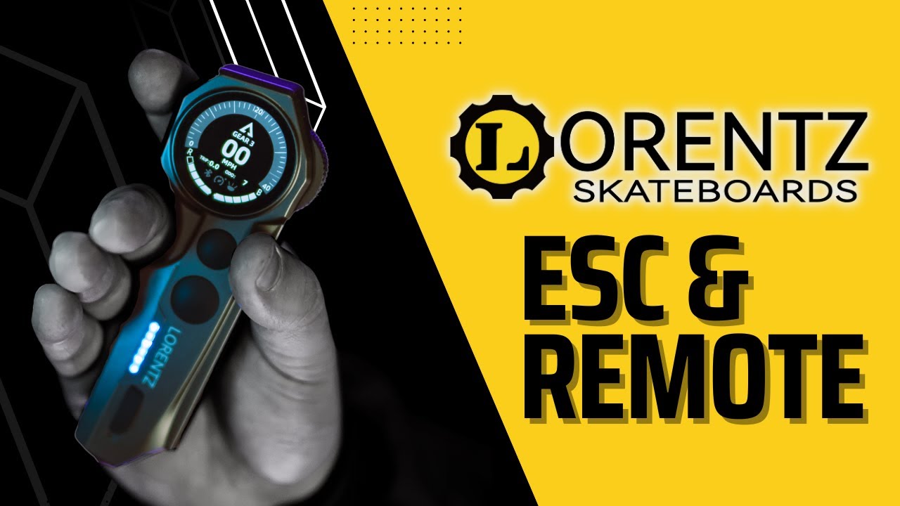 Lorentz Major’s ESC & Remote - The best remote in any electric ...