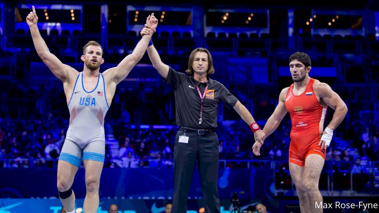 David Taylor gets KNOCKED OUT & still wins in the Semi Finals at the ...