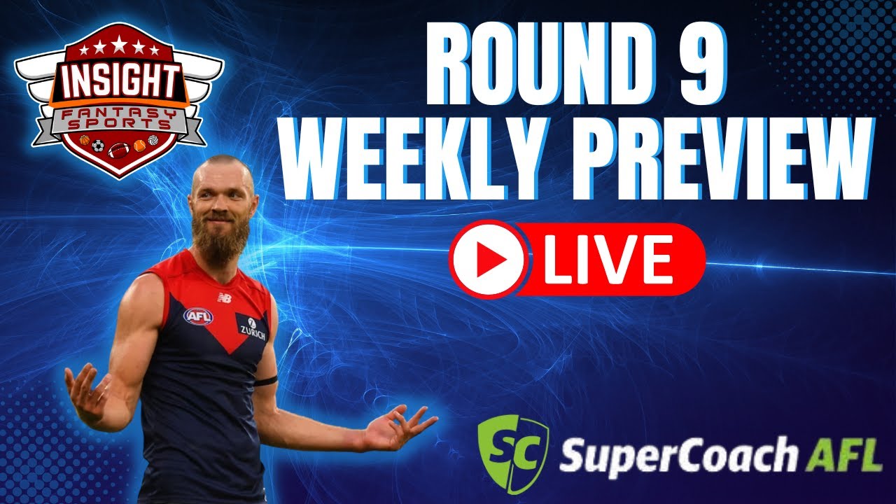 AFL SUPERCOACH ROUND 9 PREVIEW FT. JAKE SKIDMORE - YouTube