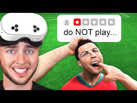 I Tested The Worst Football Games on VR